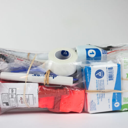 Ride Safe Medical Kit W/Black Medical Bag